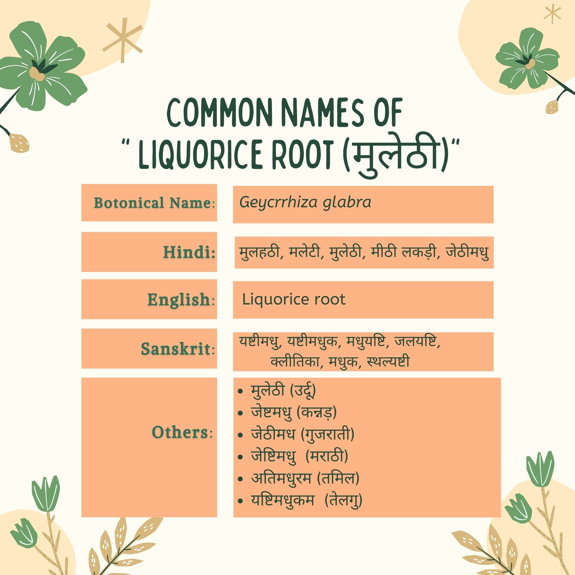 मुलेठी (Mulethi) — Herbal Arcade